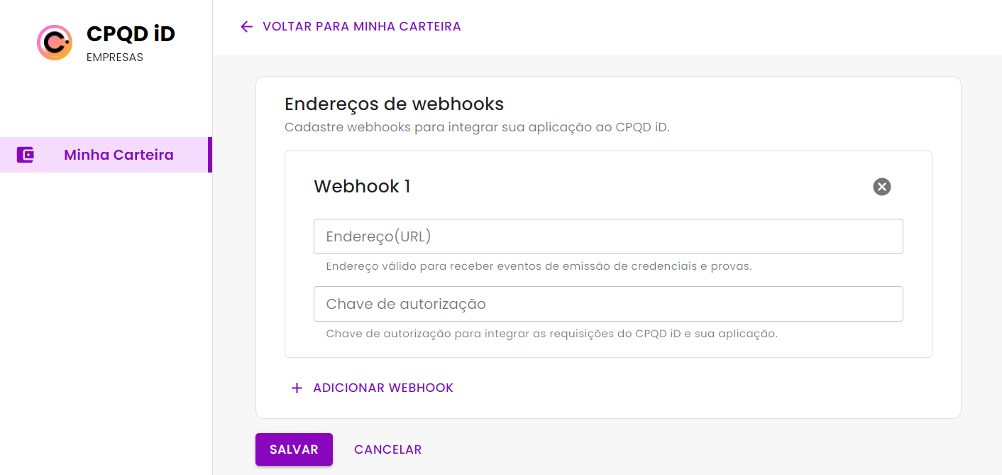 Portal iD Empresas — CPQD iD 1.6.0 documentation